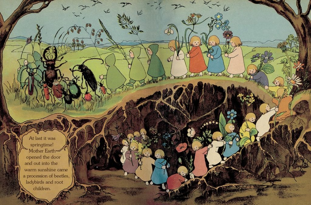 The Story of the Root Children, 2nd Edition: Hardcover: Mini Edition ...
