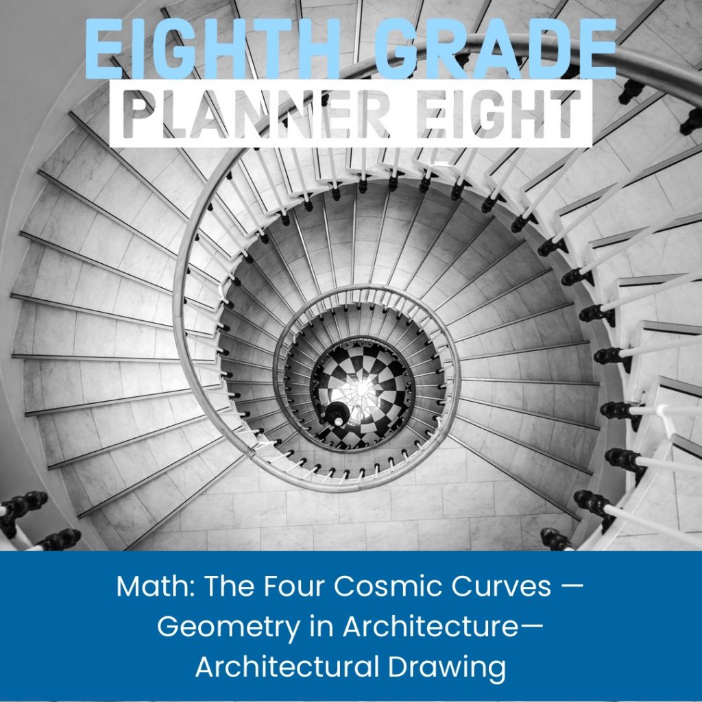 Eighth Grade Planner Eight: The Four Cosmic Curves, Geometry in ...
