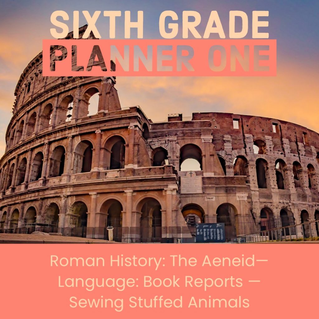 Sixth Grade by the Planner - Earthschooling