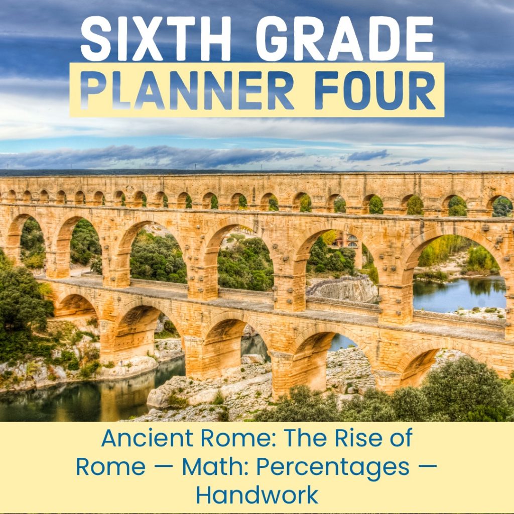 Sixth Grade by the Planner - Earthschooling