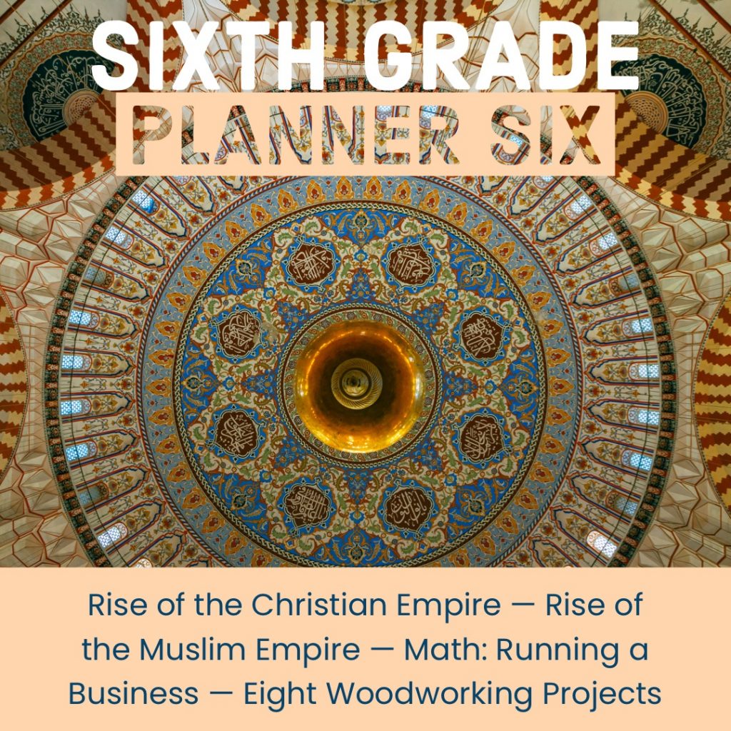 Sixth Grade by the Planner - Earthschooling