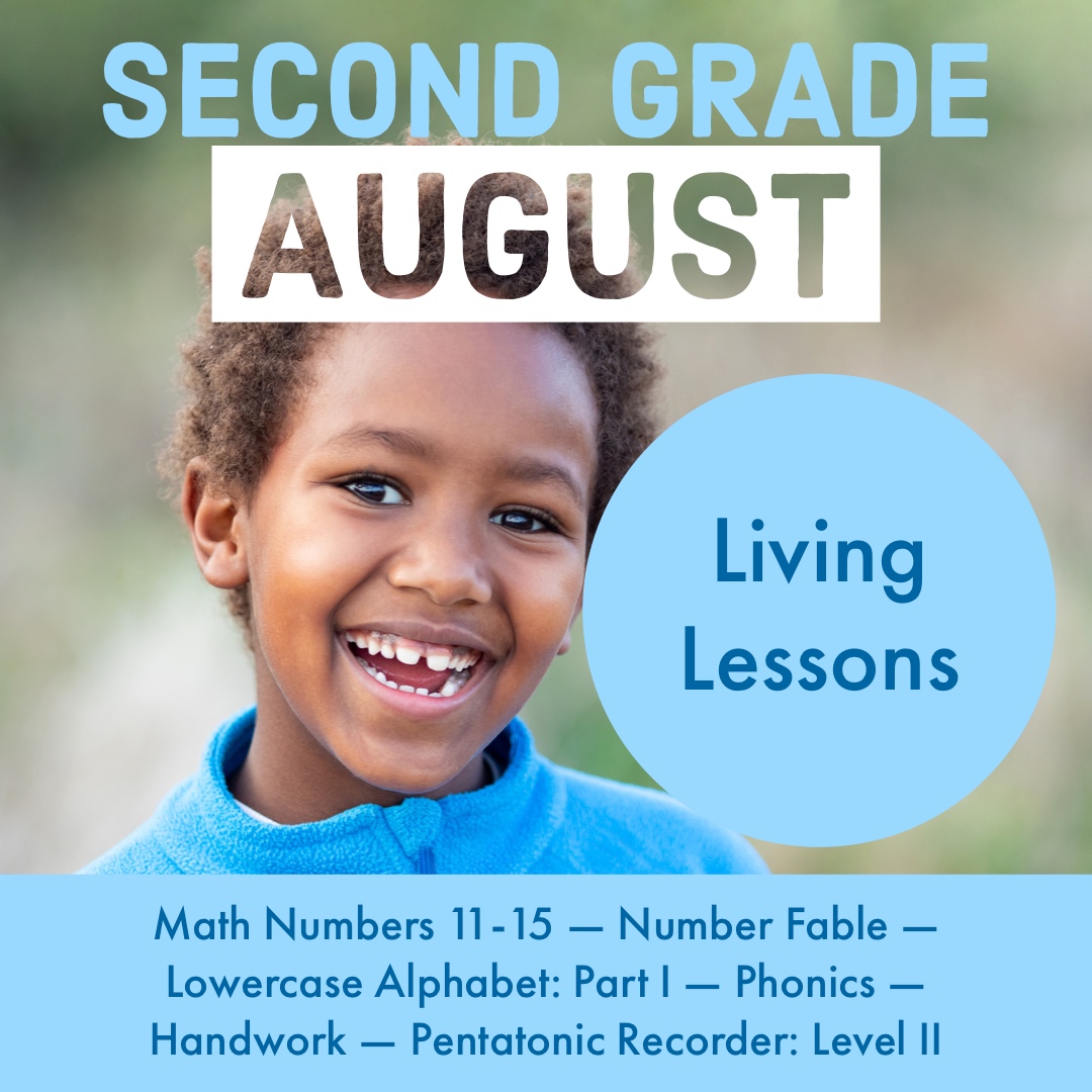 Second Grade Living Lessons by the Planner/Month - Earthschooling
